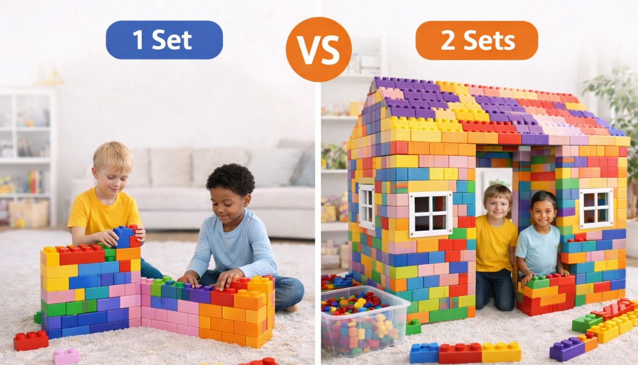 What 2 Jumbo Building Block Sets Unlock (Big Build Mode) – BiggoBlocks