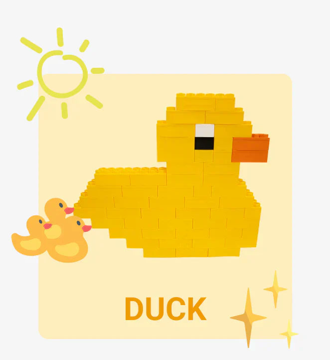 Jumbo Duck Build with Biggo Blocks | Fun Animal Creative Play – BiggoBlocks