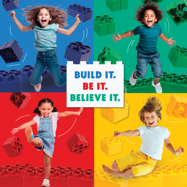 Biggo Blocks Jumbo Building Blocks - 10 Car Kits - Train Set – BiggoBlocks